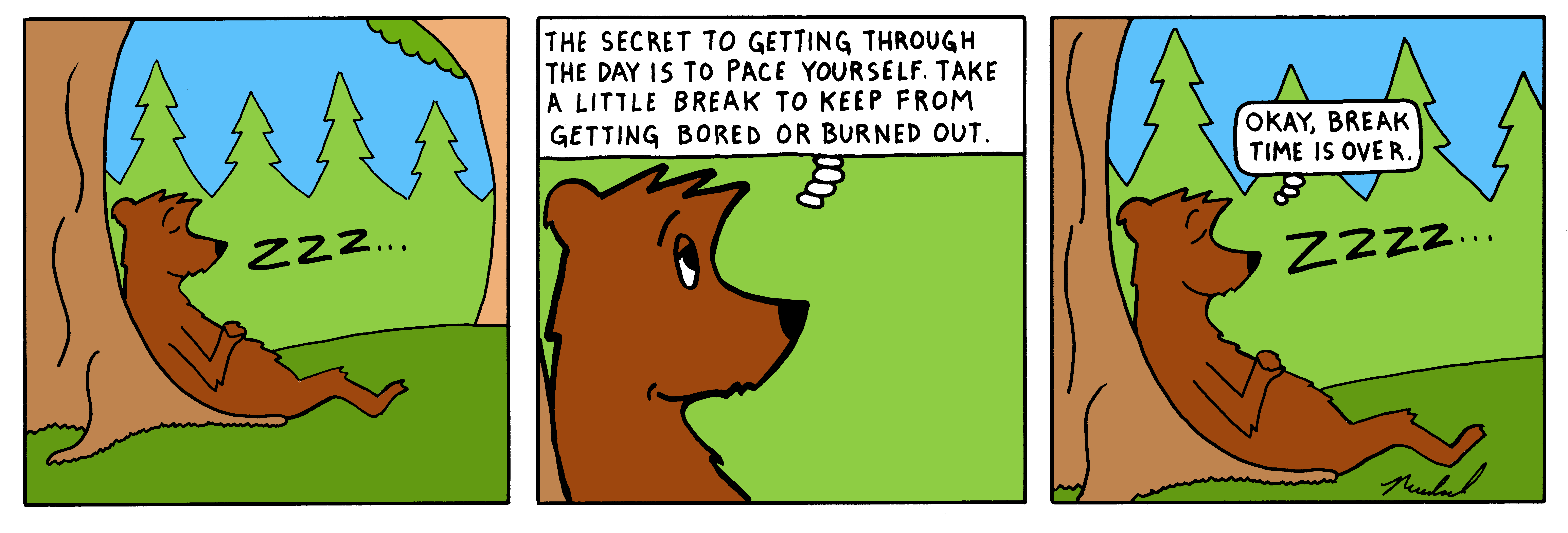getting through the day